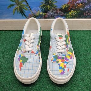 Vans | Shoes | Vans Save The Planet X Era World Map Kids Shoe | Poshmark